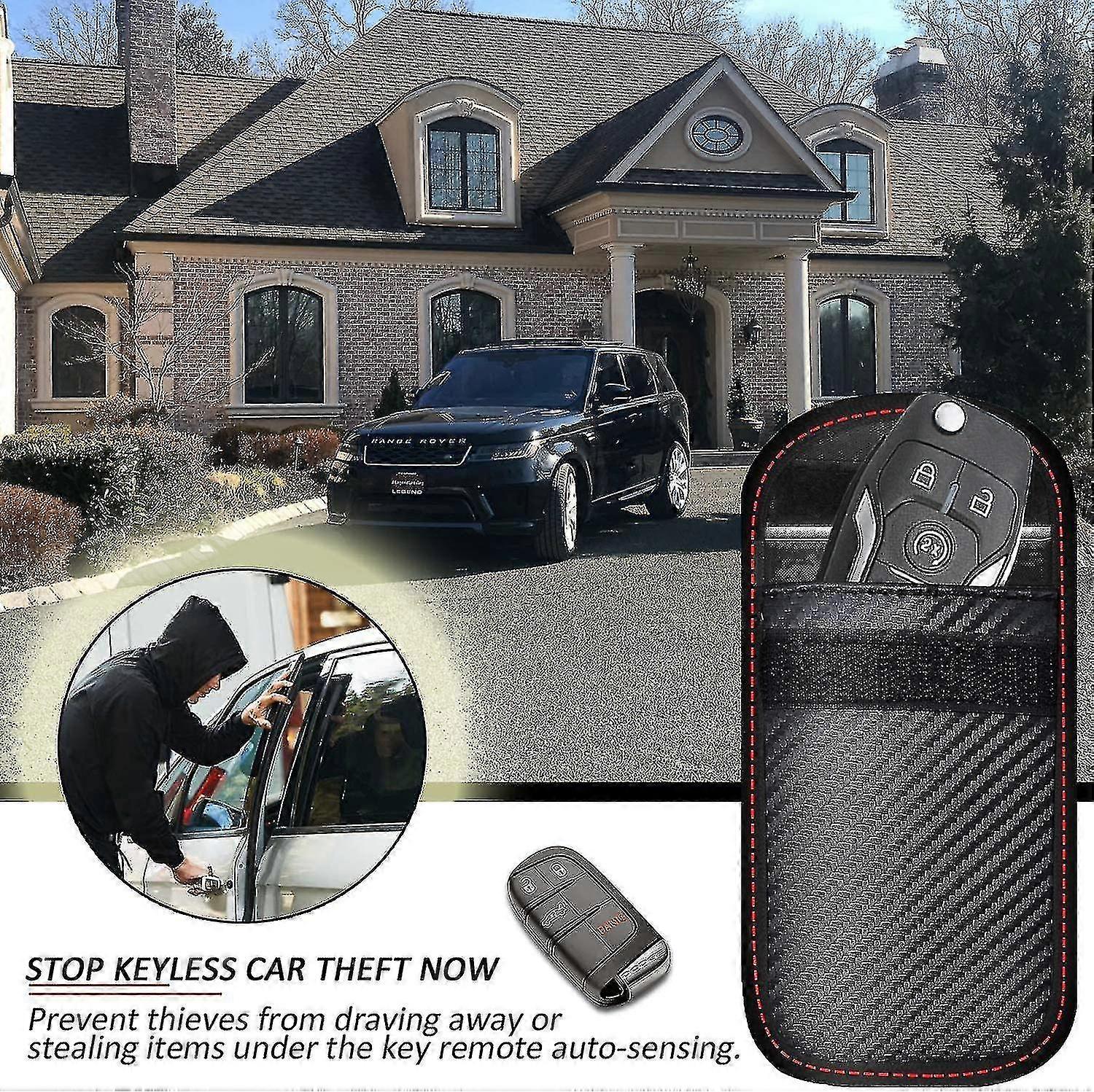 Faraday Key Fob Protector (2-pack) Car Safety Protection Bag | Fruugo UK