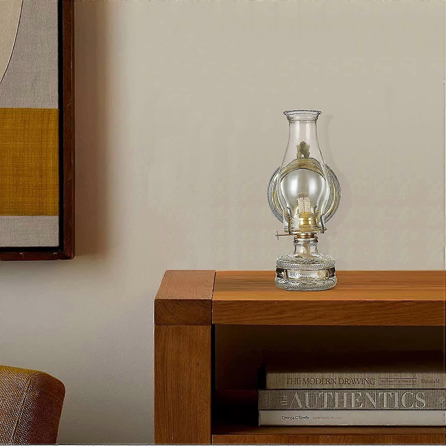 Large Oil Lamp Rustic Oil Lamps For Indoor Use Warm Home Mood Decor ...