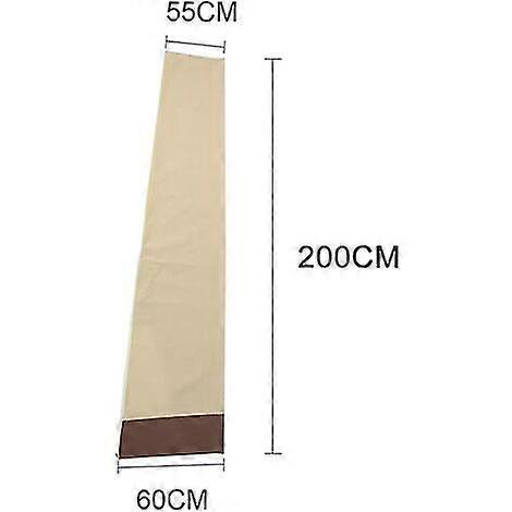 Waterproof Cantilever Parasol Cover, Parasol Cover, 600d Oxford Parasol ...