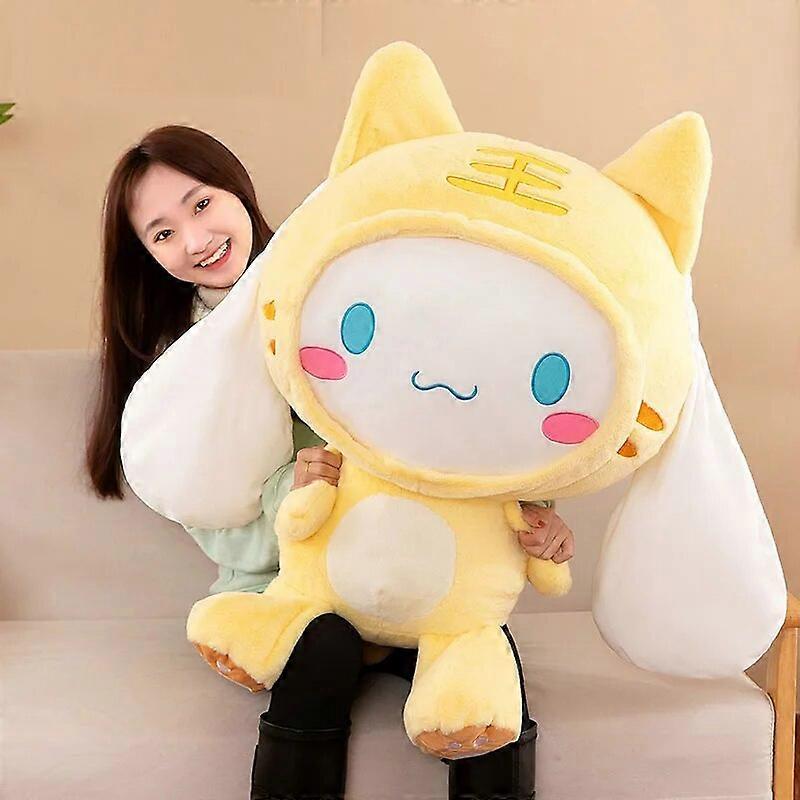 Big Size Sanrio Kawaii Cinnamoroll Dog Plush Toys Pillow Stuffed Animal ...
