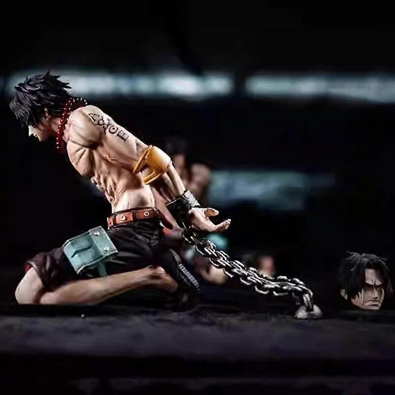 23cm Anime Ace ONE PIECE Figuren PortgasD Ace Action Figuren One Piece ...