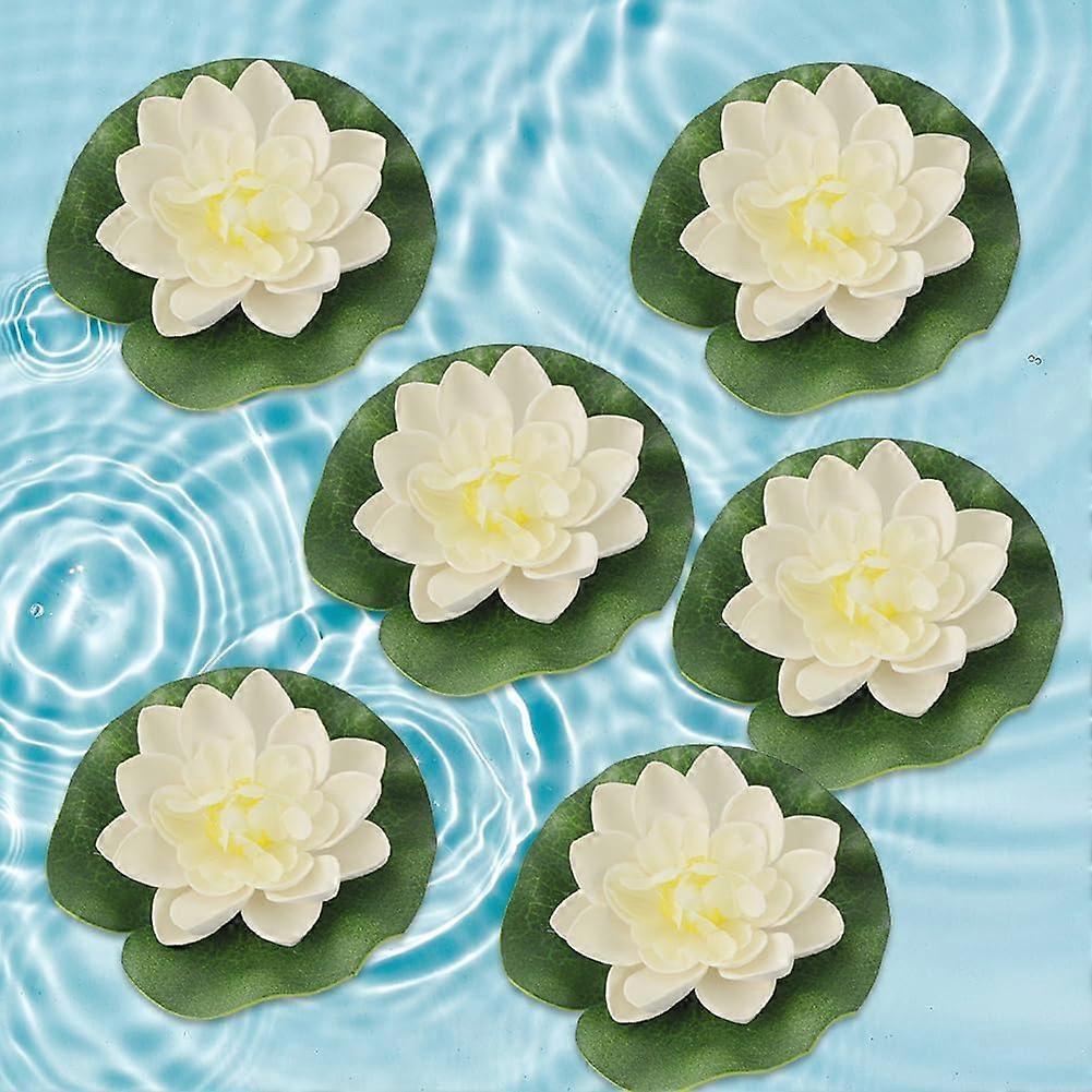 Artificial Water Lilies, Floating Artificial Water Lily, Artificial ...