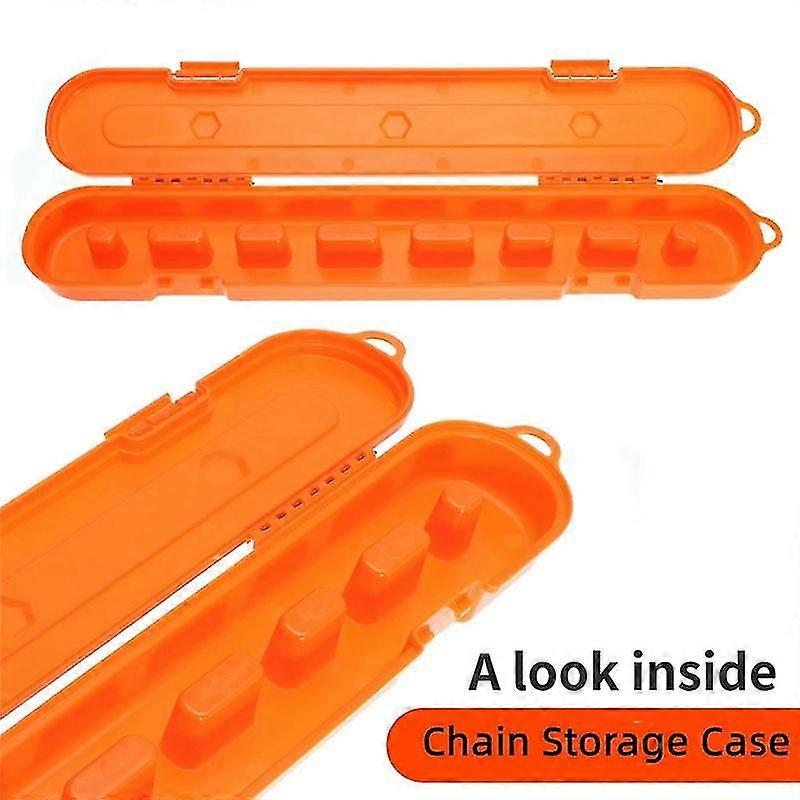 Chainsaw Chain Storage Case,Chainsaw Chain Organizer Box compatible ...