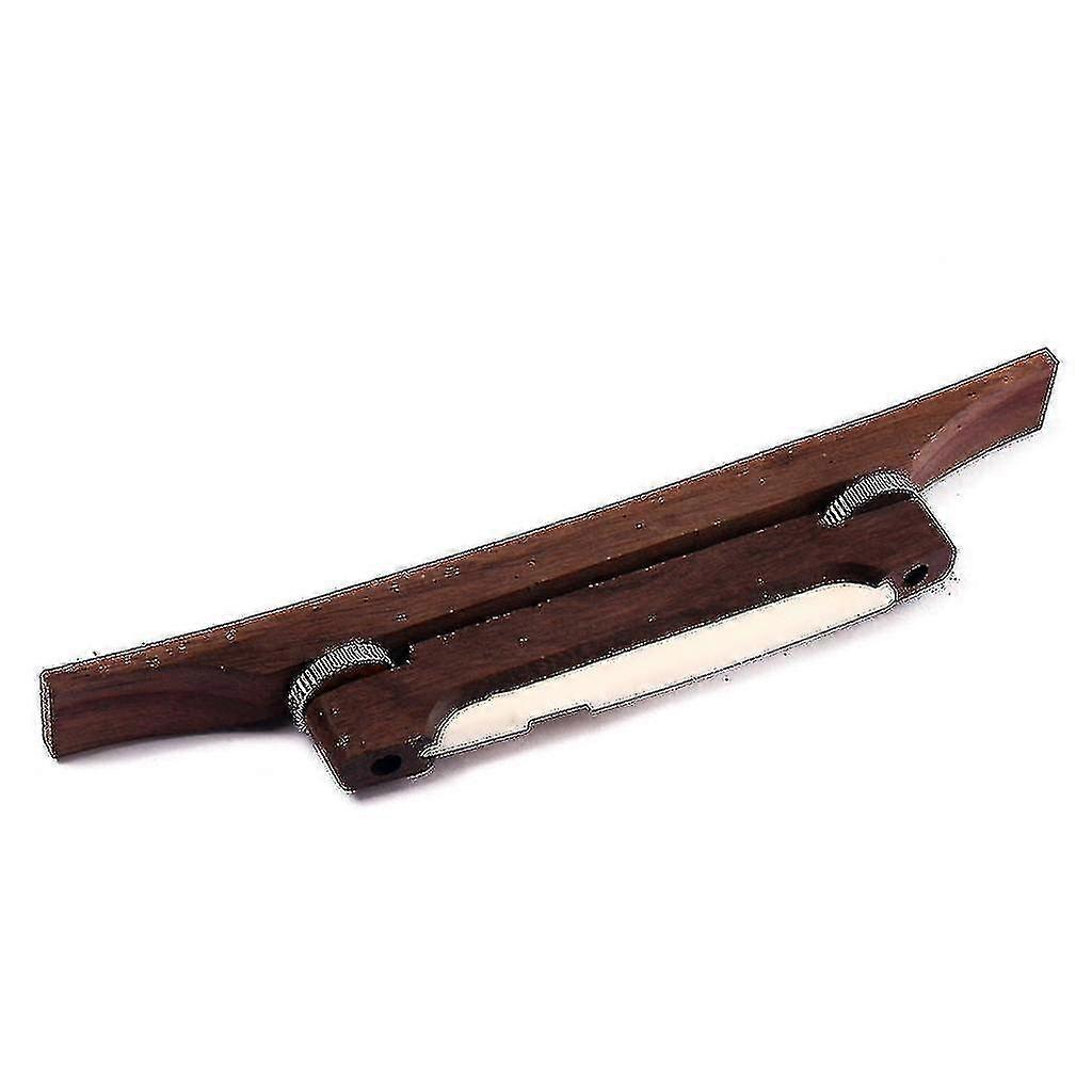 Archtop Guitar Rosewood Bridge With Bone Saddle Guitar Bridge Parts ...