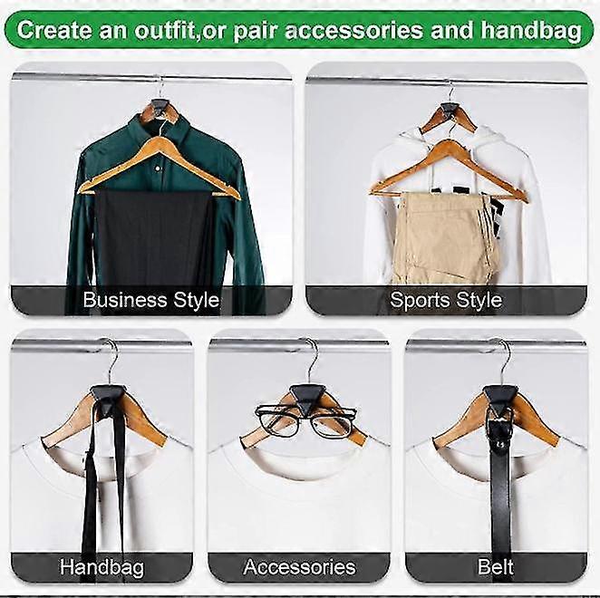 Ultra-Premium Hanger Hooks Triple Closet Space Value Pack - 18 Pcs Ruby ...