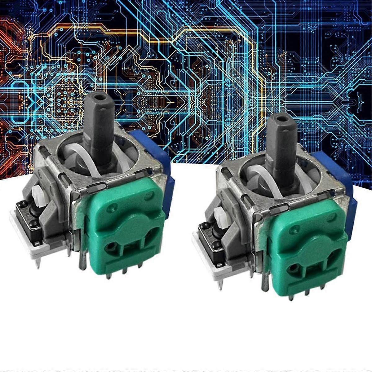 10PCS Hall Joystick Controller for PS4 Electromagnetic Joystick Analog ...