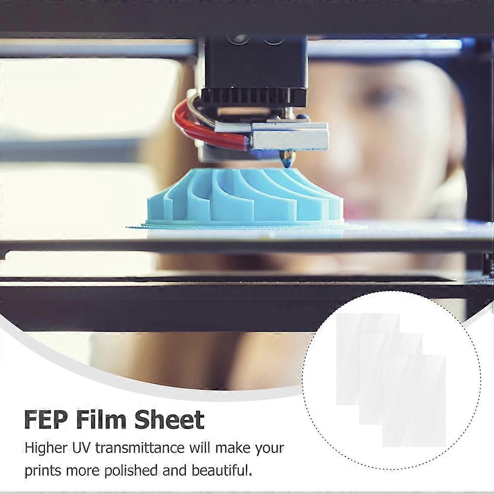 6 Sheets FEP Release Film FEP Film 3D Printer Part Transparent FEP Membrane | Fruugo UK