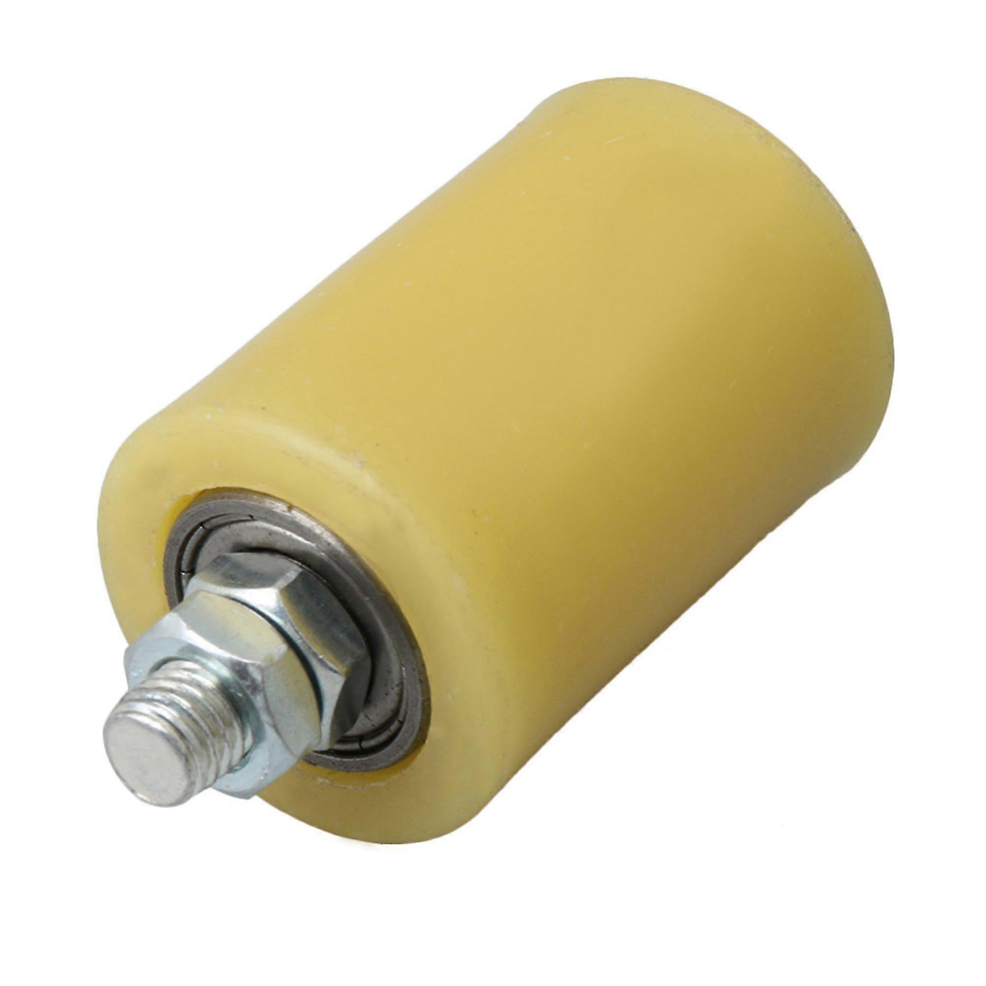 Steel Roller Bearing Guiding Wheels For Sliding Gate(yellow)(2pcs ...