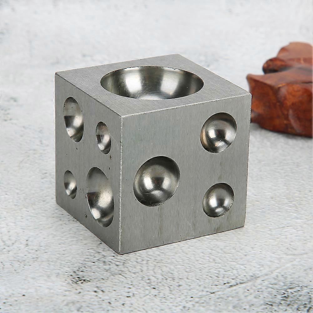 18 Hole Dapping Block High Hardness Silver Gold Jewelry Making ...