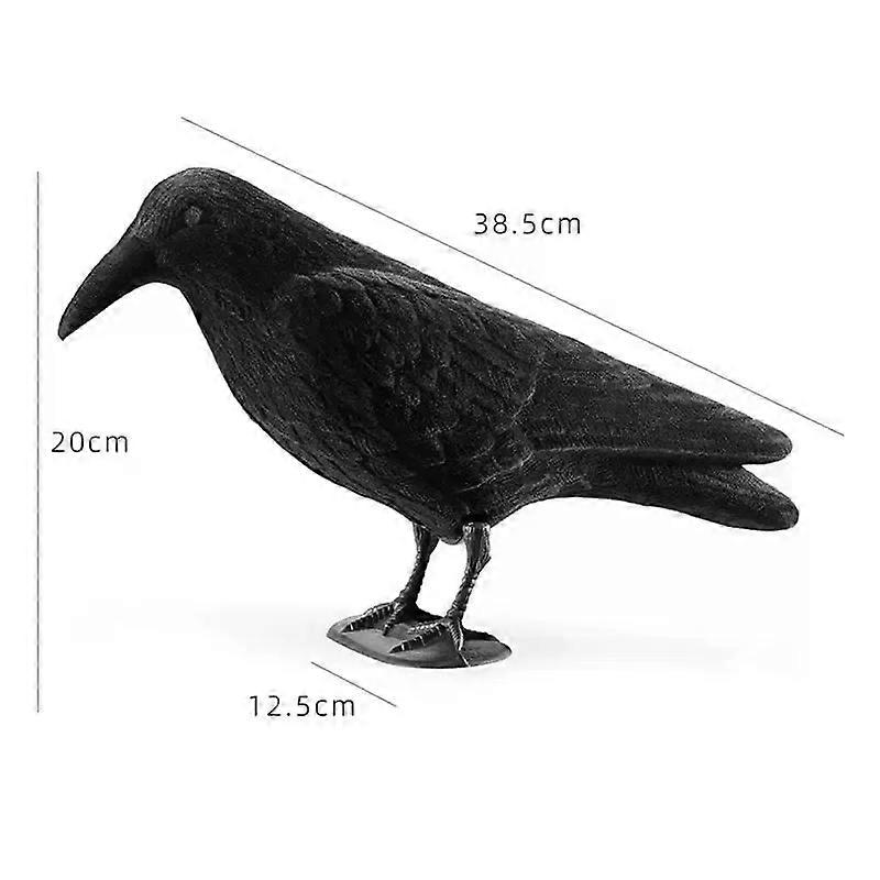 Decoracion Simulation Black Crow Raven Bird Repellent Pest Control ...