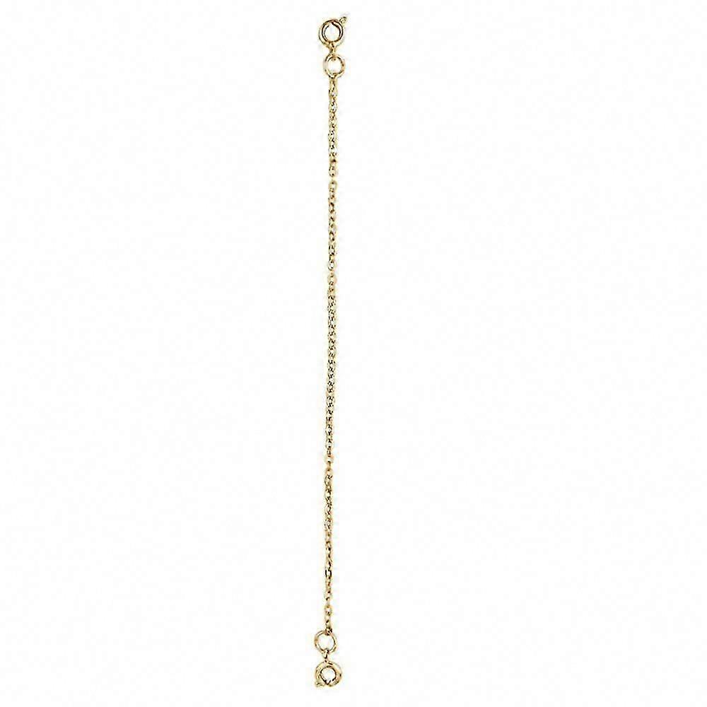 Gold Color Extender Safety Chain Extender Chain for Necklace Bracelet ...