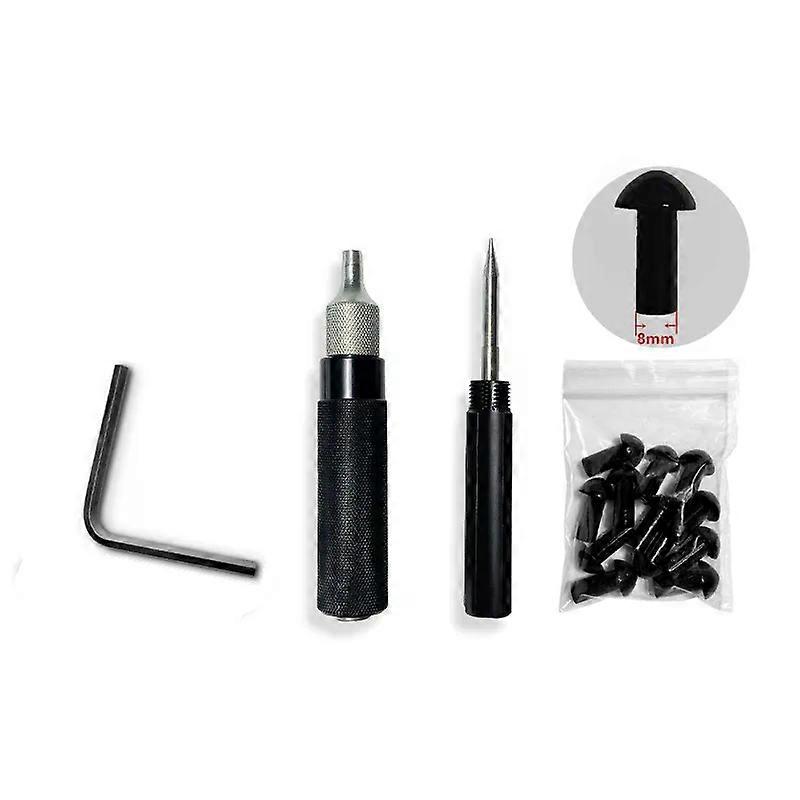 12pcs Tire Repair Special Mushroom Nails ToolPatching Tubeless Tires ...