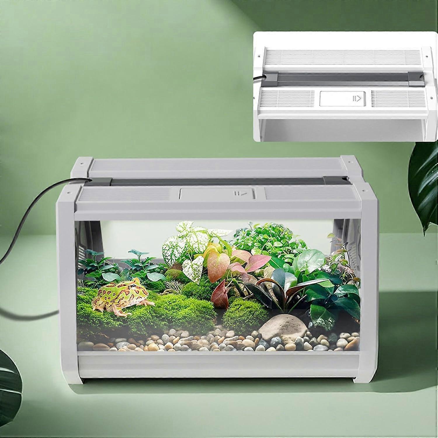 Reptile Aquarium - Compact Foldable Habitat Carrier with Airflow Design ...