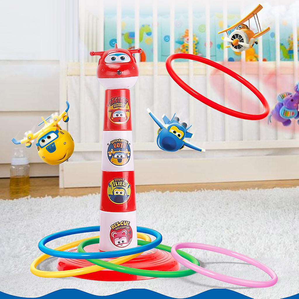 Super Wings Animation Ring Toss Champion Sports Toy Kids Indoor Fun ...