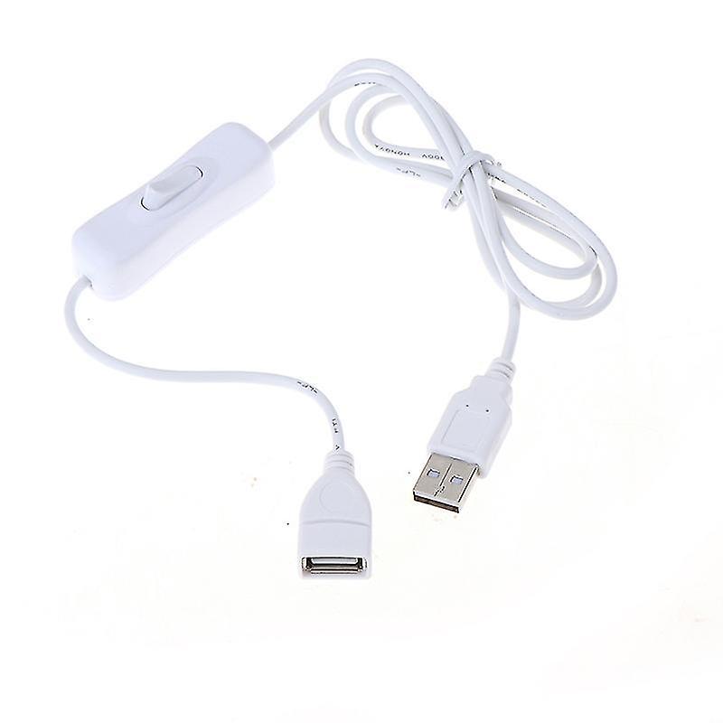 1pc 1m Usb Cable With Switch On/off Cable Extension Toggle For Usb Lamp Usb Fan Hfmqv | Fruugo UK