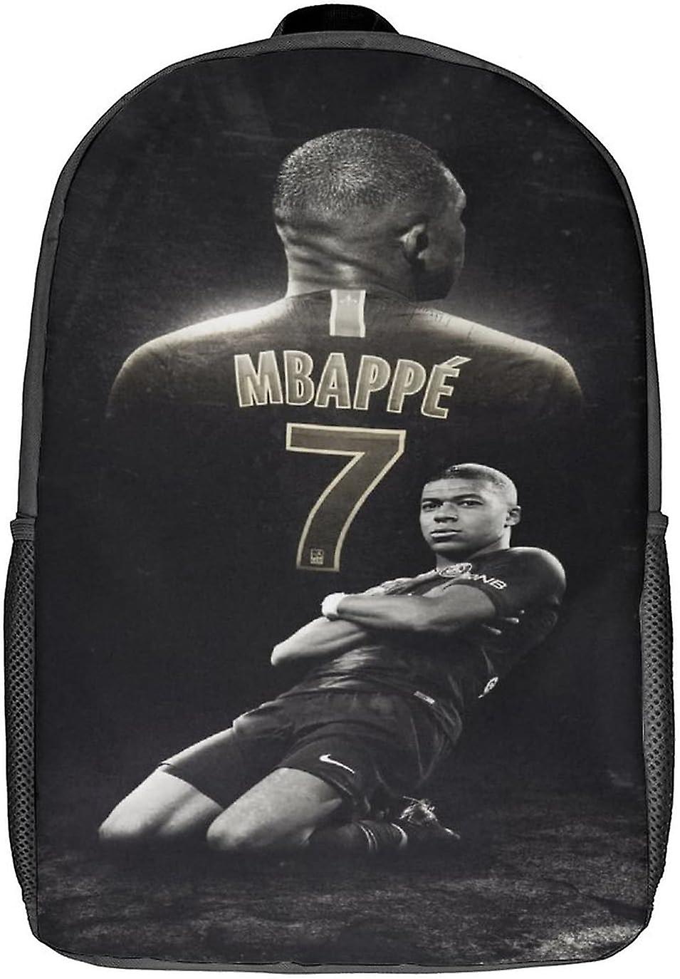 BIPERA Mbappe Bookbags 3D Printed Football Player School Backpacks Boys ...