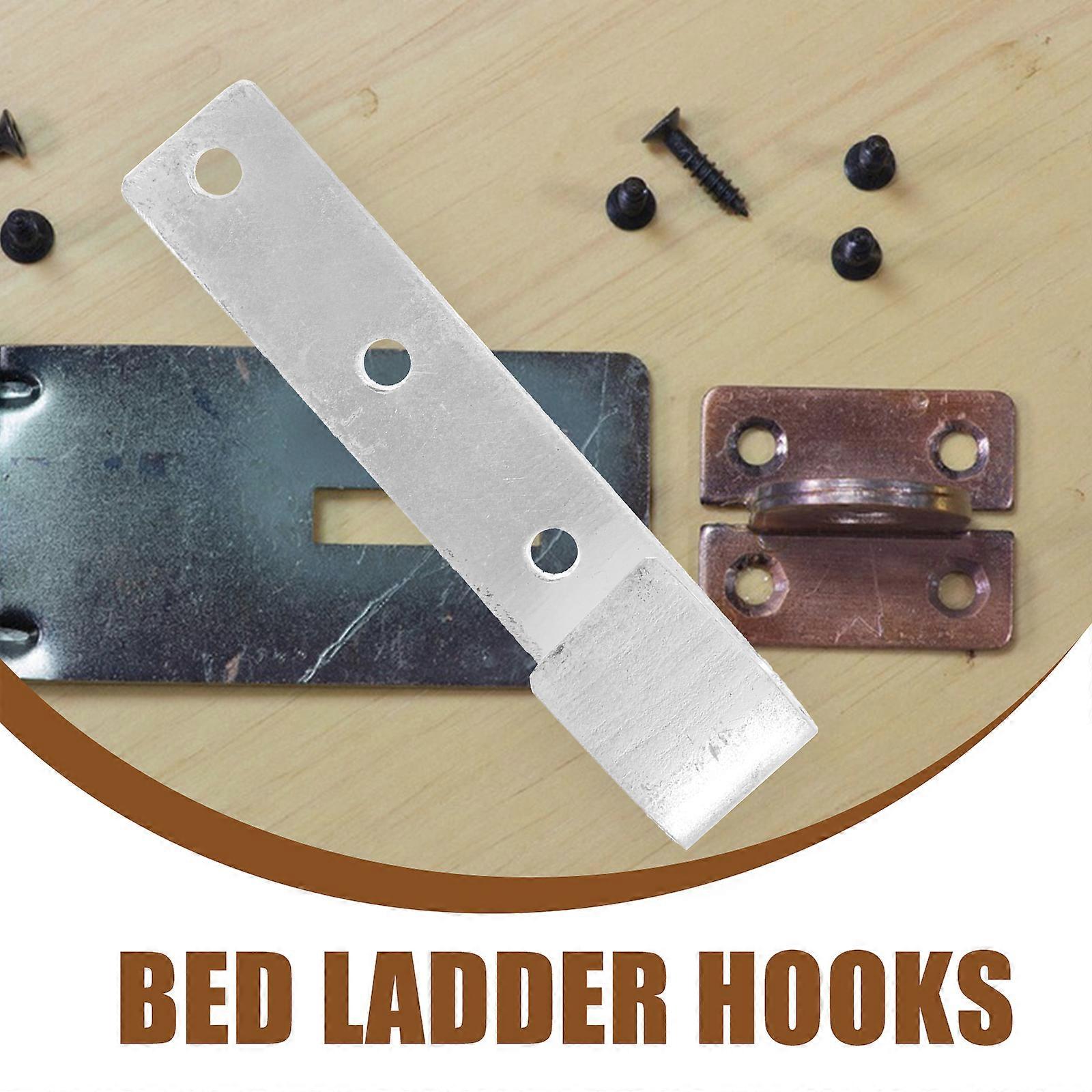 2pcs Bunk Bed Ladder Hook Children Bed Ladder Hook J Shaped Bed Ladder ...