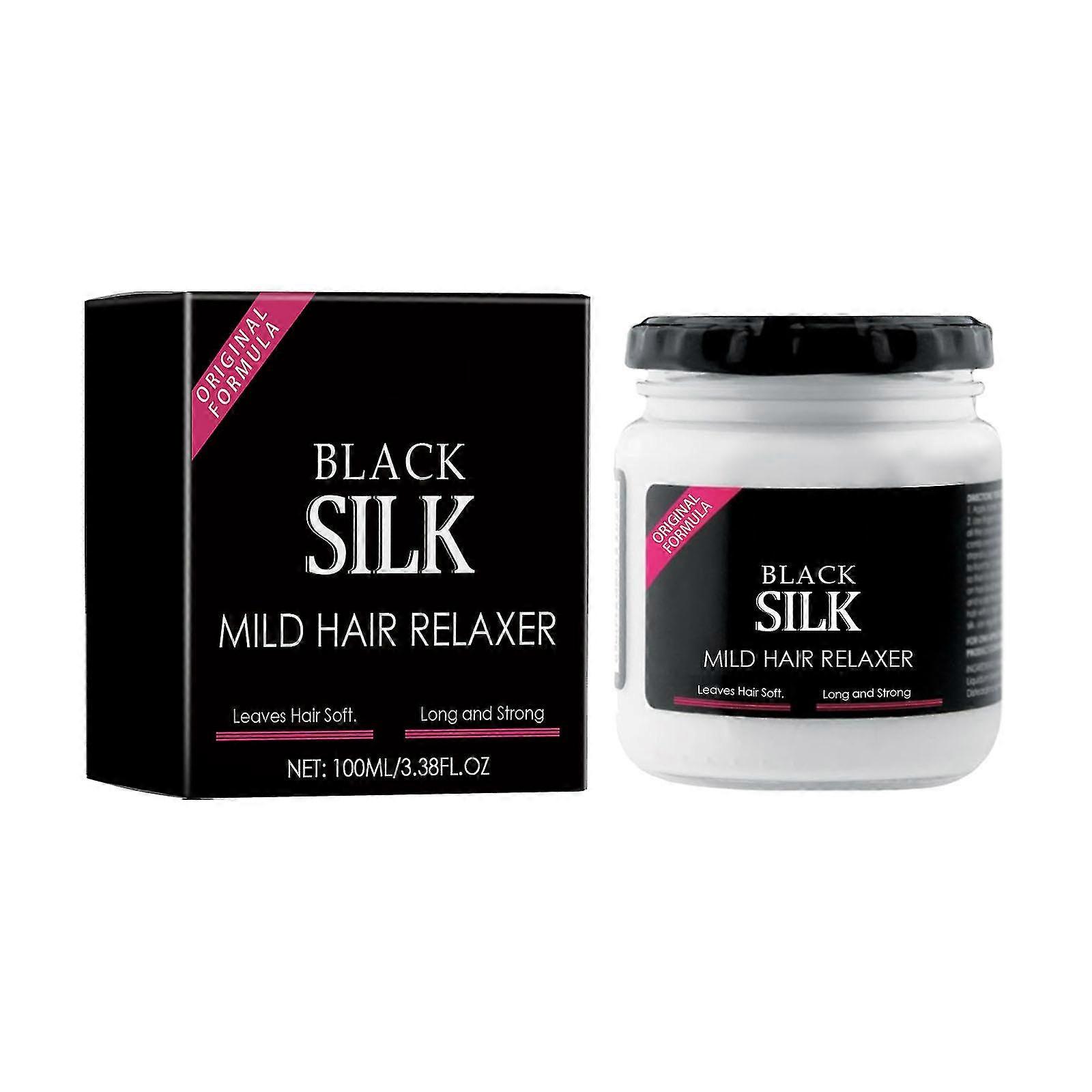 Silk Mild Relaxer Conditioning For Curly Or Straight Thin Straightening ...