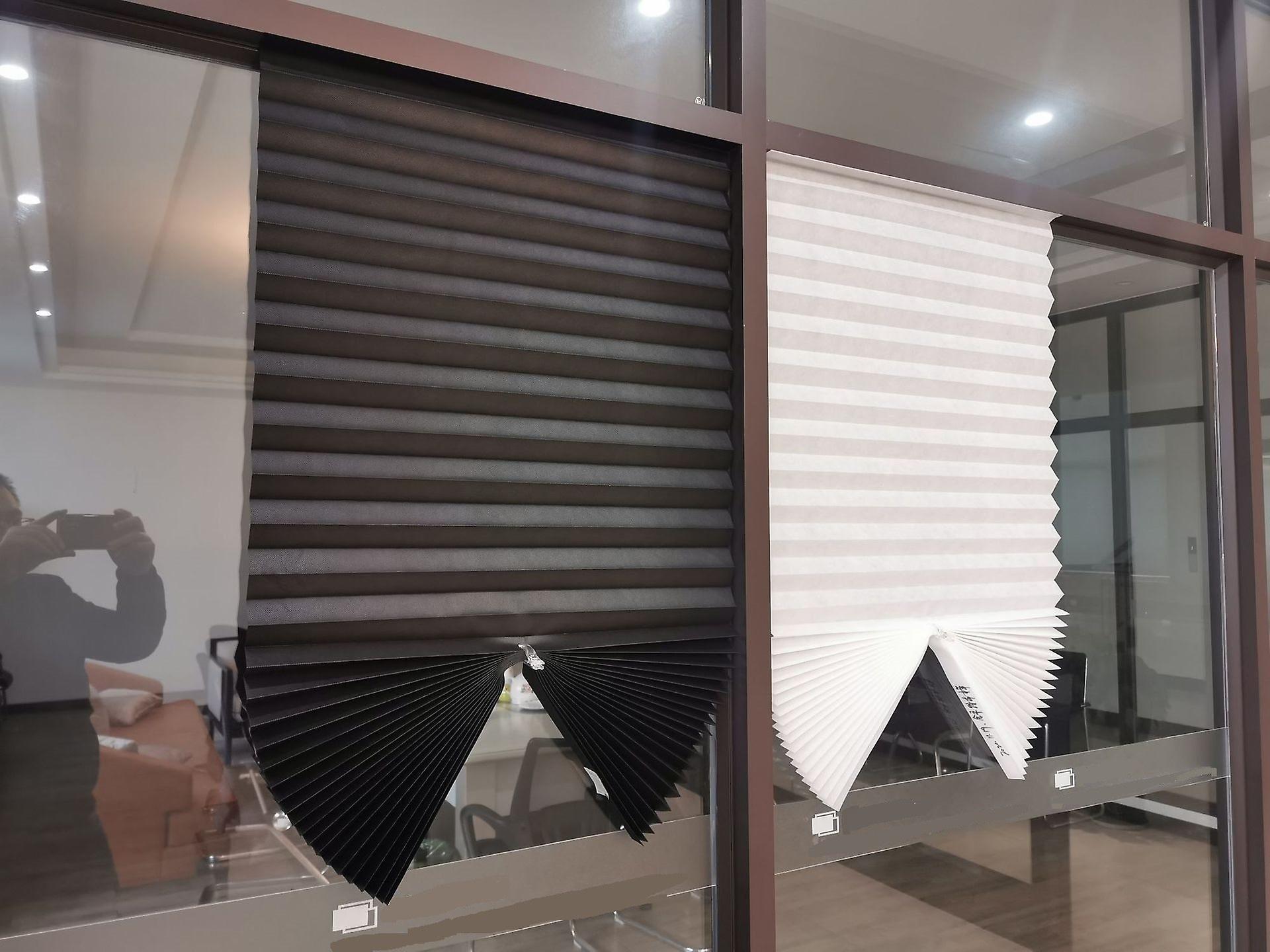 Easy Lift Cordless Pleated Light Blocking Shade Window Blinds | Fruugo UK