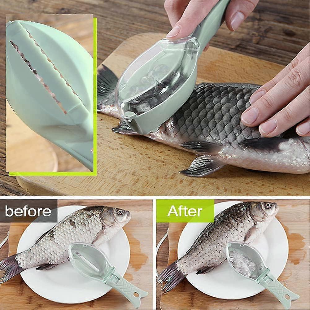 Fish Scaler, Fast Fish Scale Remover, Fish Descaler Tool Skin Brush ...