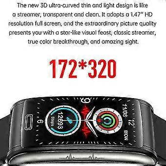 E600 Smart Watch Ecg Blood Sugar Men Non-invasive Blood Glucose Heart ...