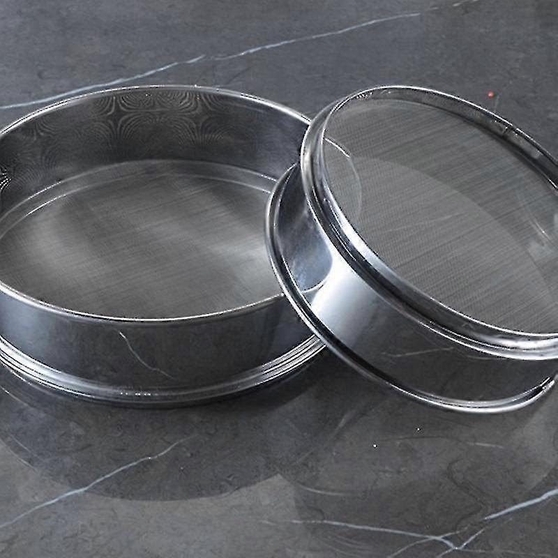 20cm 40 Mesh Stainless Steel Flour Sieve Fine Mesh Kitchen Sifter for ...