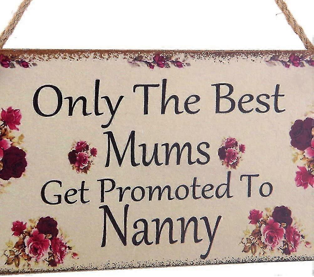 Mother Day Decorations, Wall Plaque Sign Mum Nanny Sign Board T | Fruugo PL