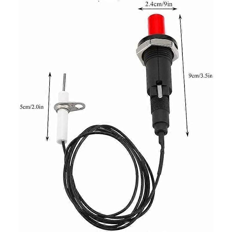 2 Pack Piezo Igniter Piezo Igniter Heat Resistant Gas Grill Piezo ...