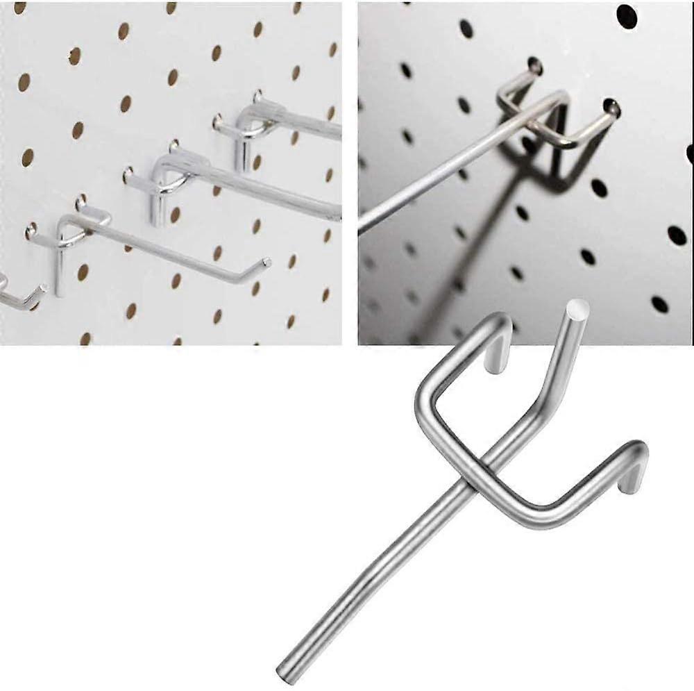 50 Pcs Tool Wall Hooks Pegboard Accessories Hooks for Perforated Wall ...