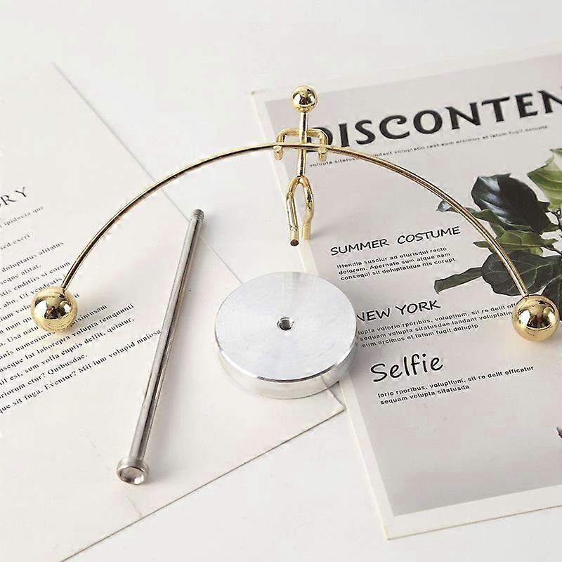 Steel Physics Toy Kinetic Art Balance Toy Balancing Decompressive ...