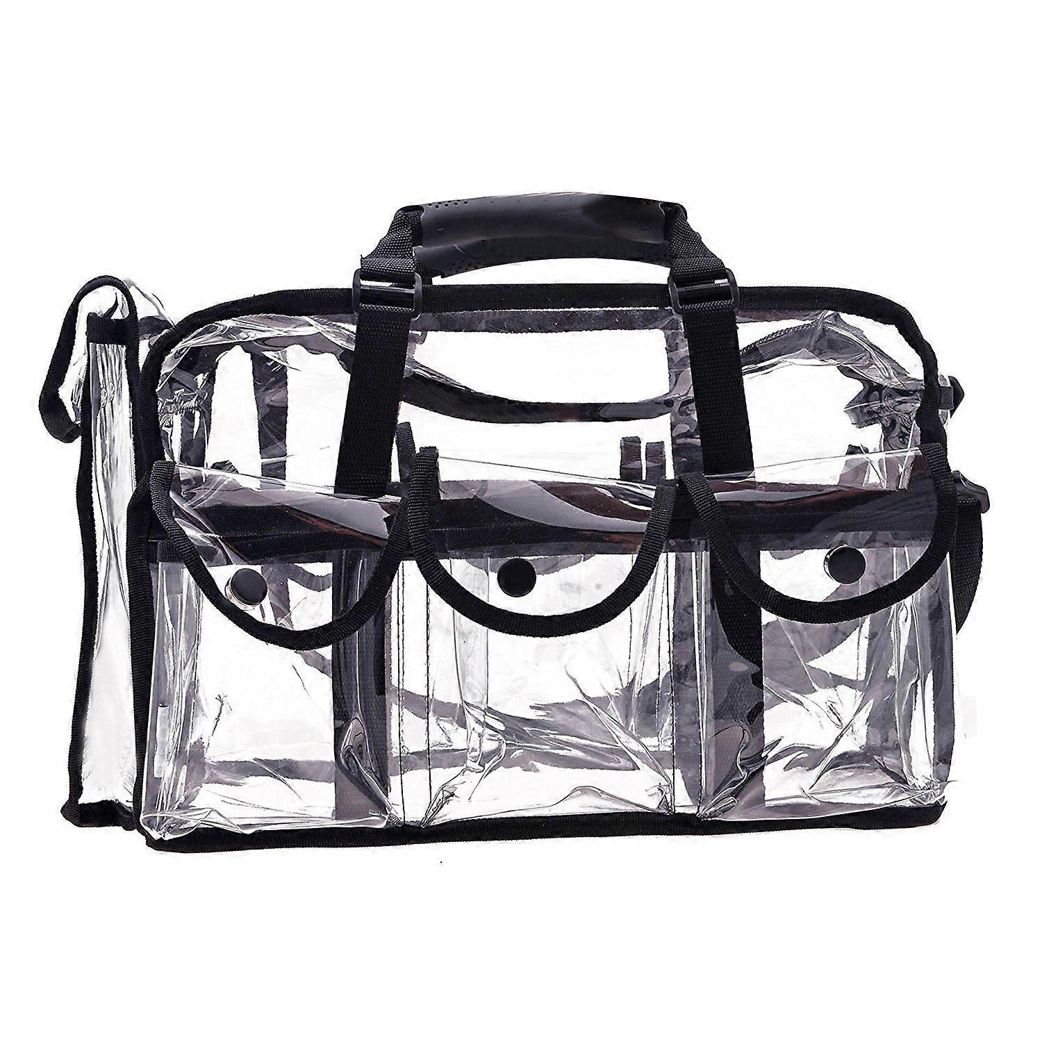 Professional Clear PVC Makeup Kits Organizer Make up Set Bag MUA Bag ...