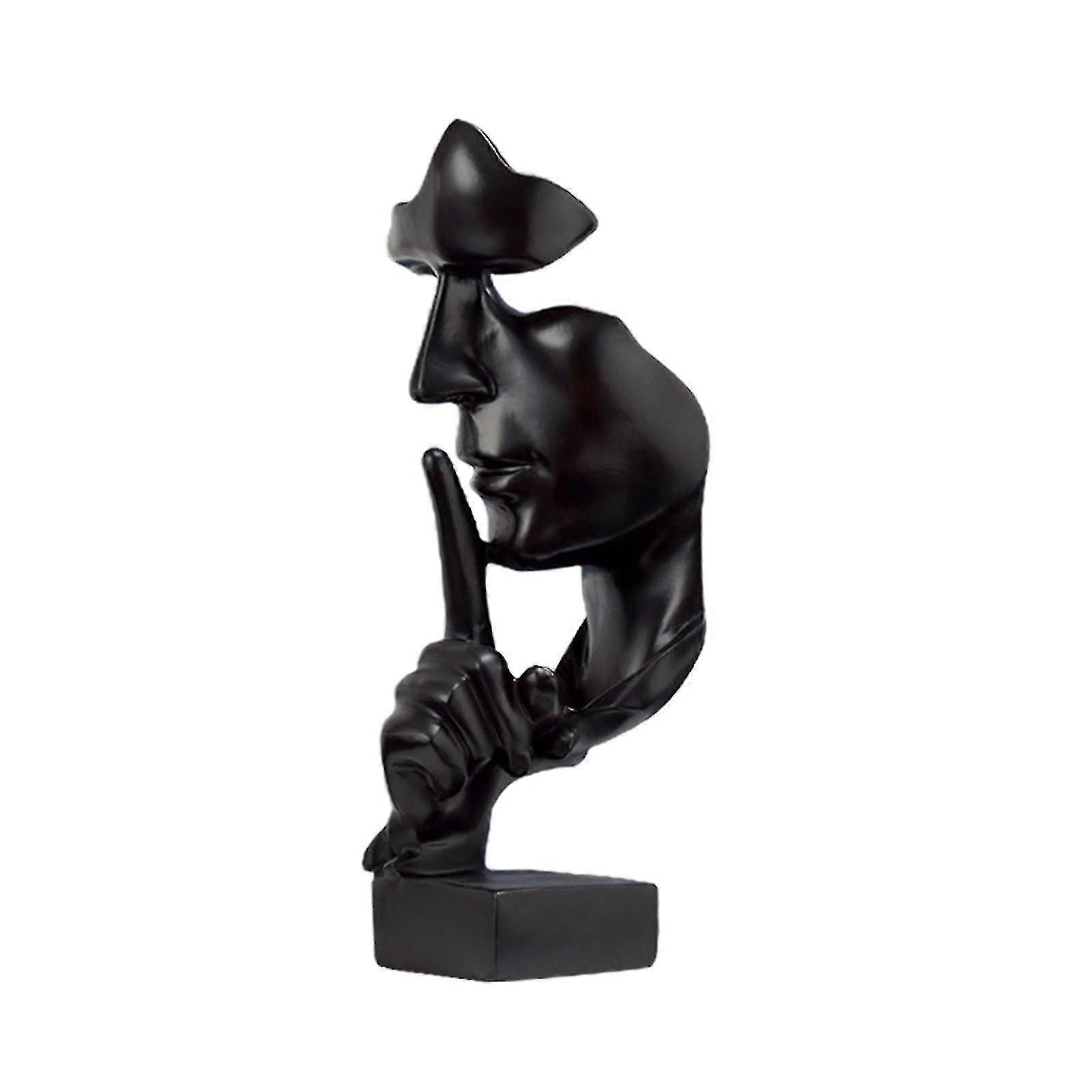 Thinker Statue,modern Art Figurine Resin Sculptures For Creative Room ...