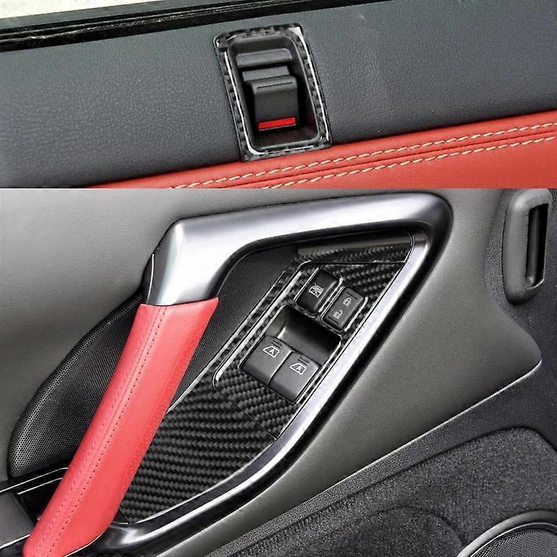 For Nissan GTR R35 2008-2016 Accessories Carbon Fiber Car Interior Door ...