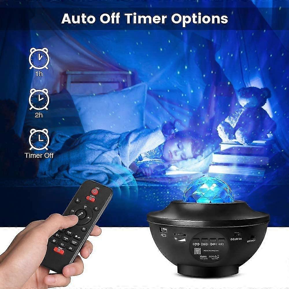 Led Star Projector Light, Bluetooth Projector Light Cloud Simulation 12 ...