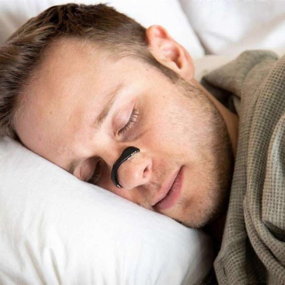 Anti Snoring Device Silicone Nose Clips Magnetic Sleep Tray Sleeping ...
