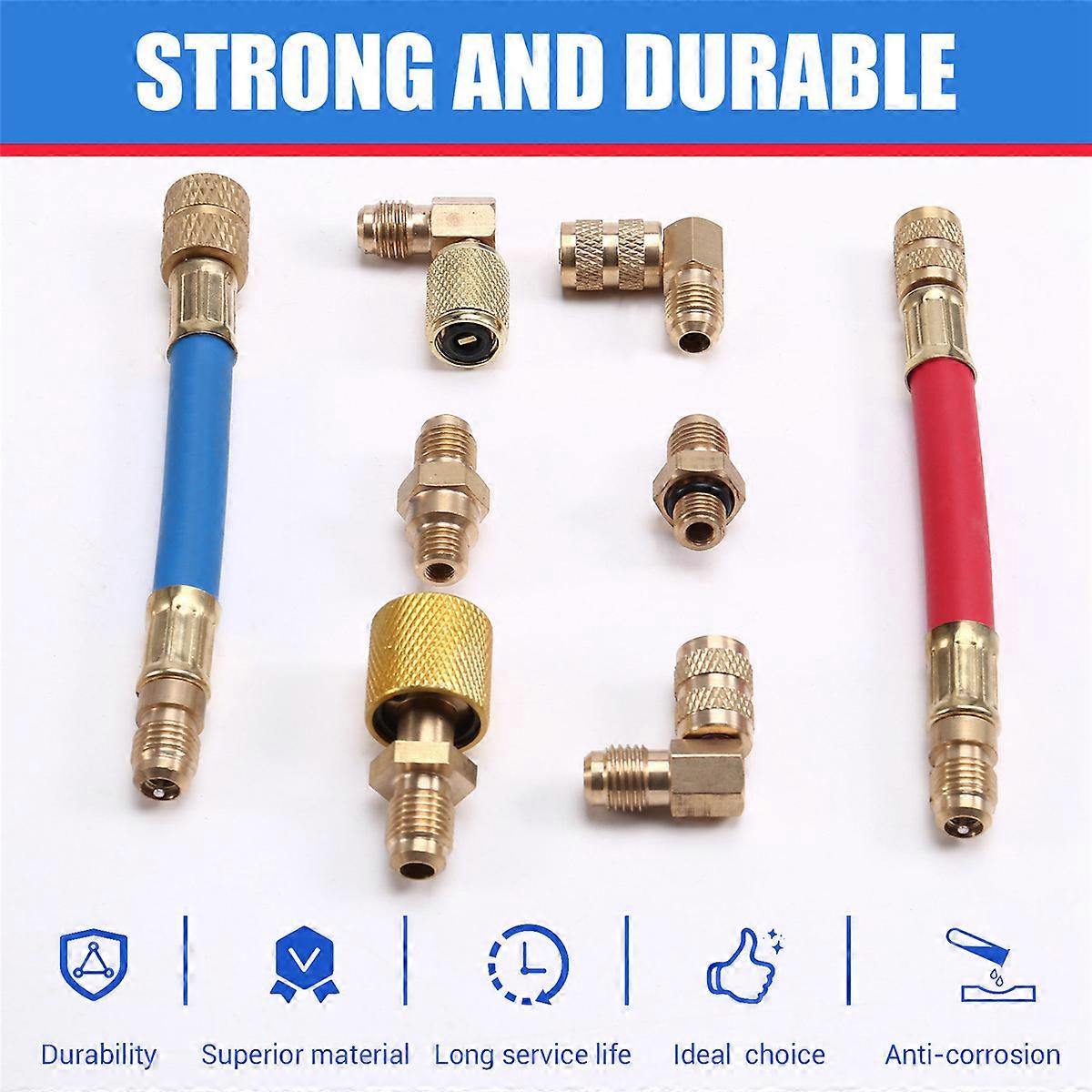 8pcs Car Air Conditioner Refrigeration R134A R12 Multi Purpose ...