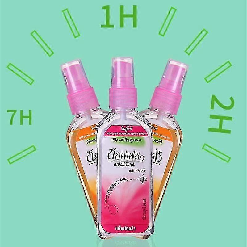 80ml Mosquito Spray Thailand Plant Anti-mosquito Bite Swelling Itching ...