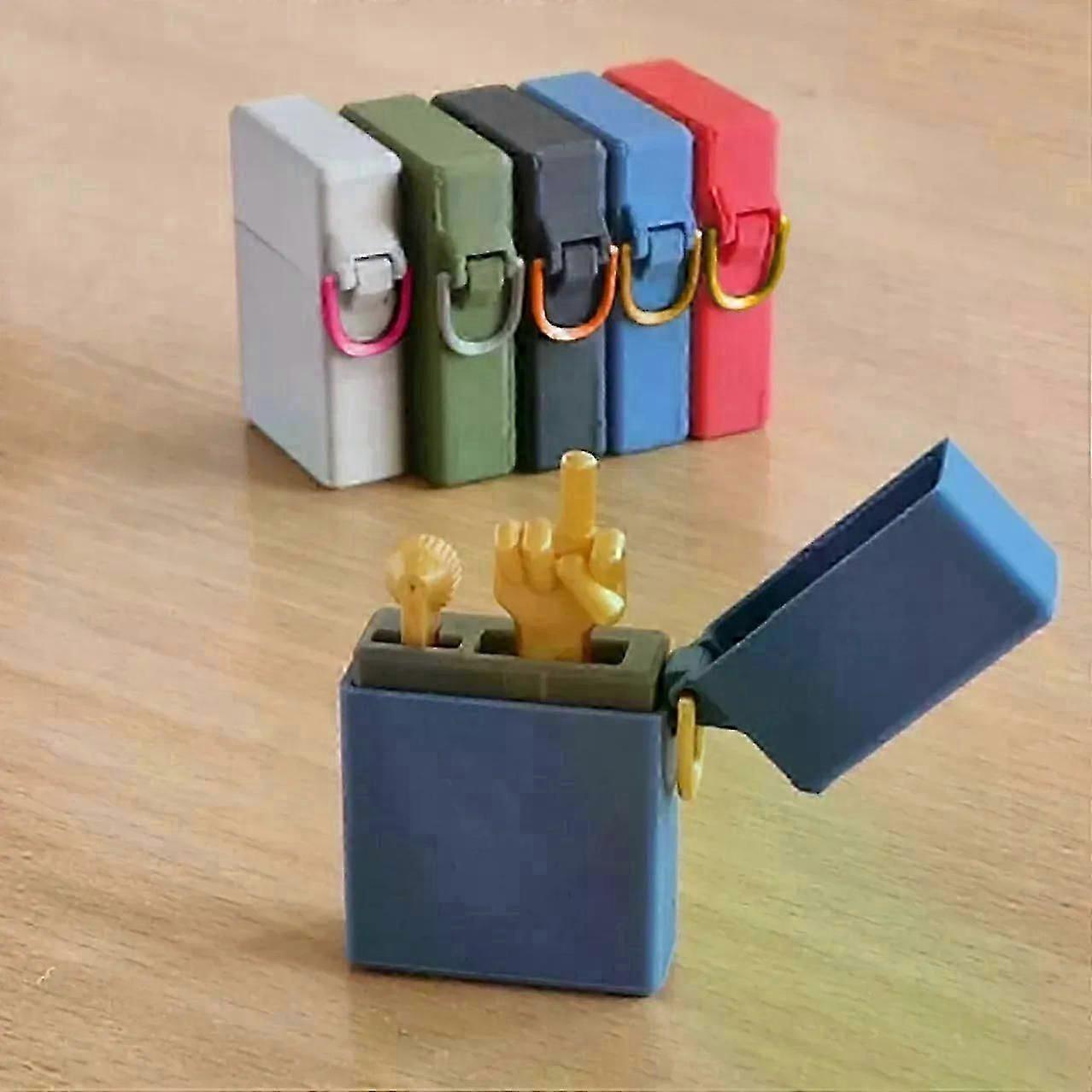 Funny Pop-Up Middle Finger Prank Fake Lighter, Novelty Gag Gift for ...