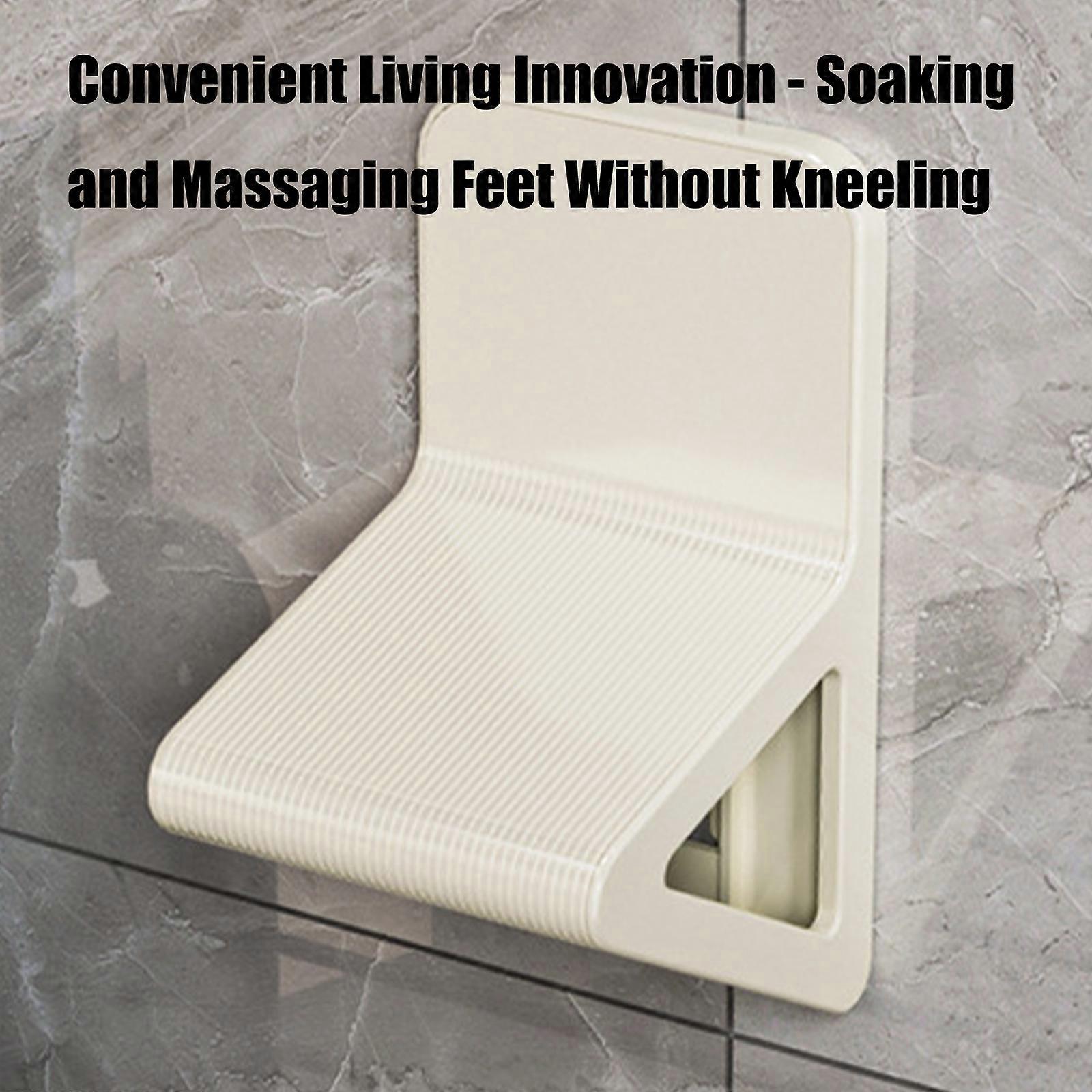 Ergonomic Bathroom Footrest For Secure Shower Use Without Tool Needed ...