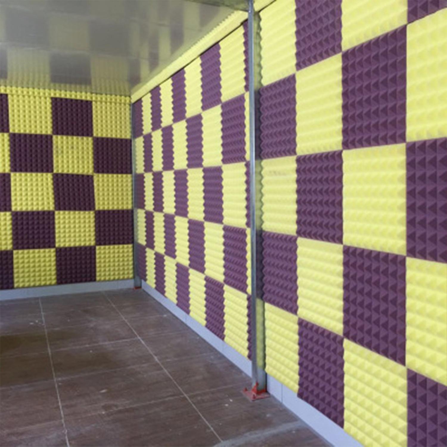 6Pcs Sound-proof Mat Eco-friendly Heat Insulation Sponge Sound ...