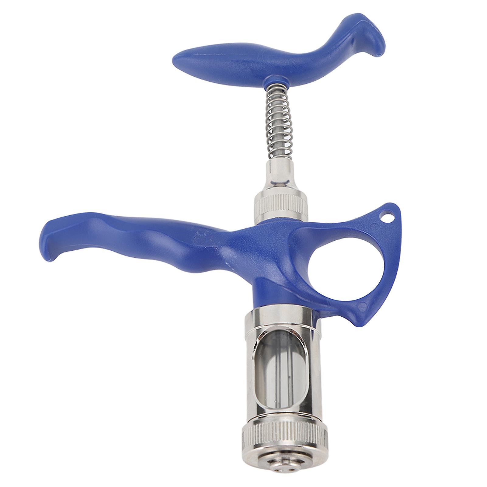 136 Type Stainless Steel 5ml Chicken Pox Vaccine Syringe Inoculator for ...