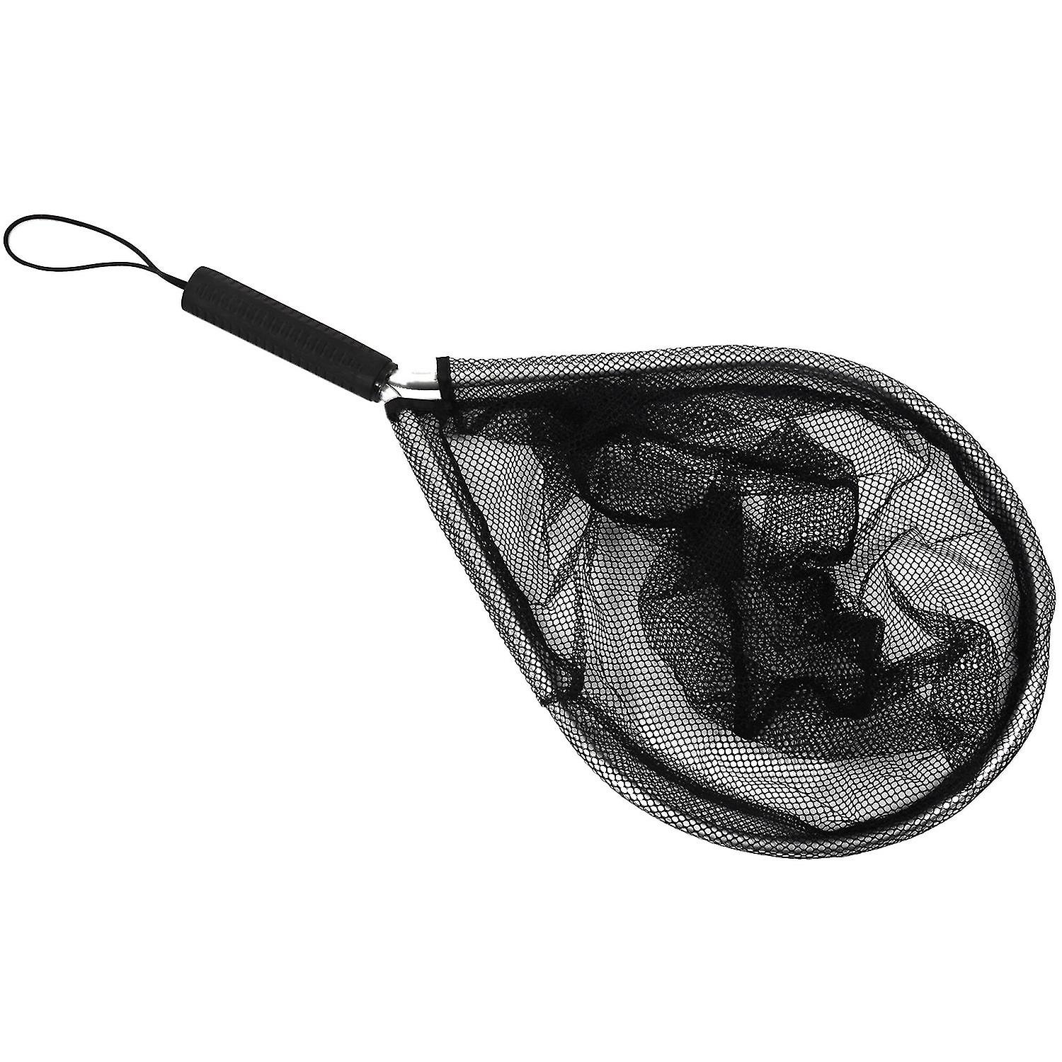 Aluminium Landing Nets Fly Fishing Fish Saver Nylon Knotless Mesh Trout ...