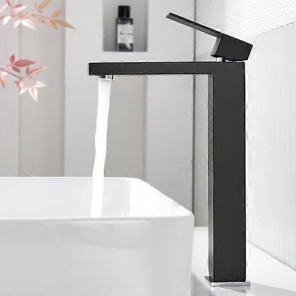 Extra tall black washbasin mixer, Monoc Bathroom mixer | Fruugo UK