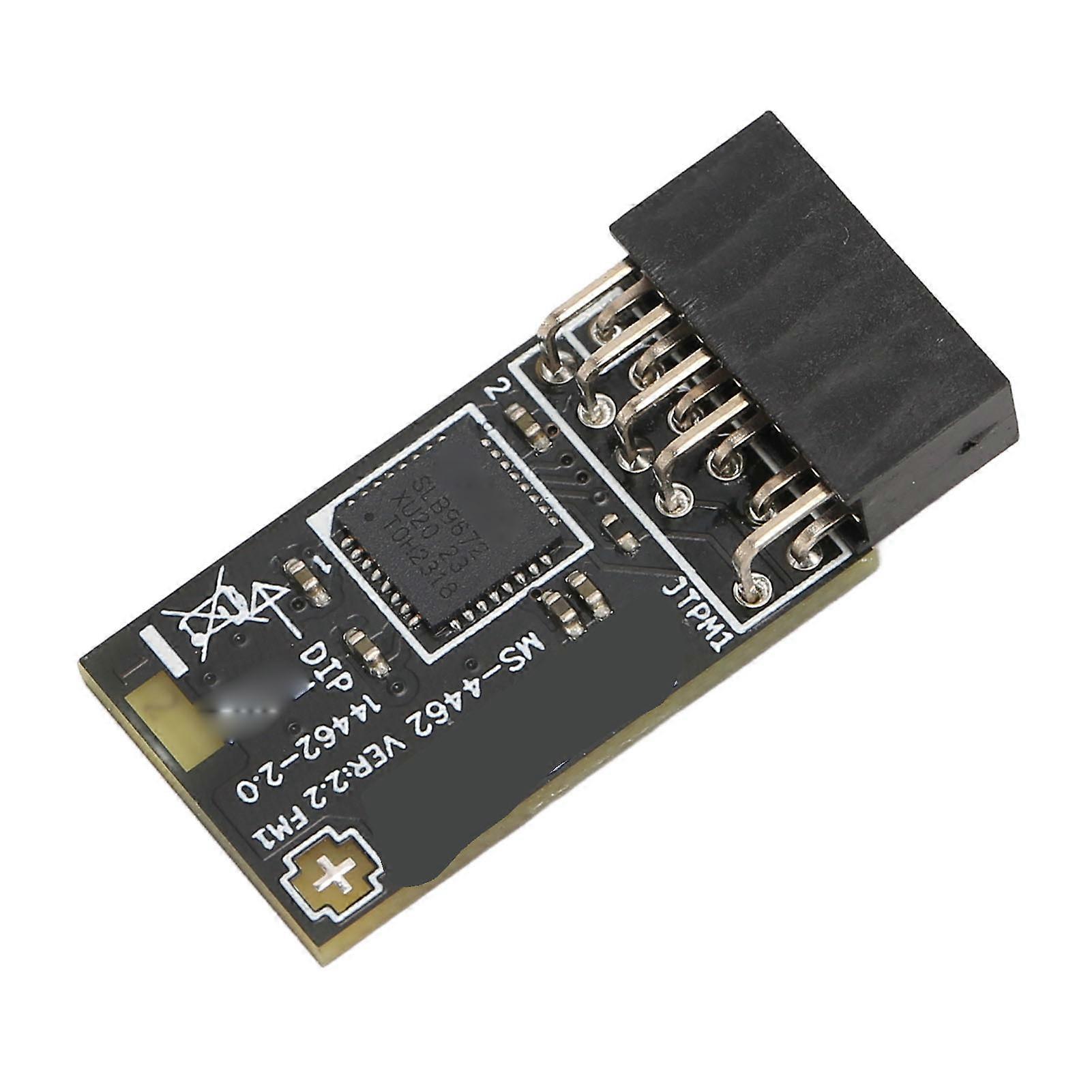 TPM2.0 Module TPM SPI 12Pin Encryption Security Module with SLB 9672 ...