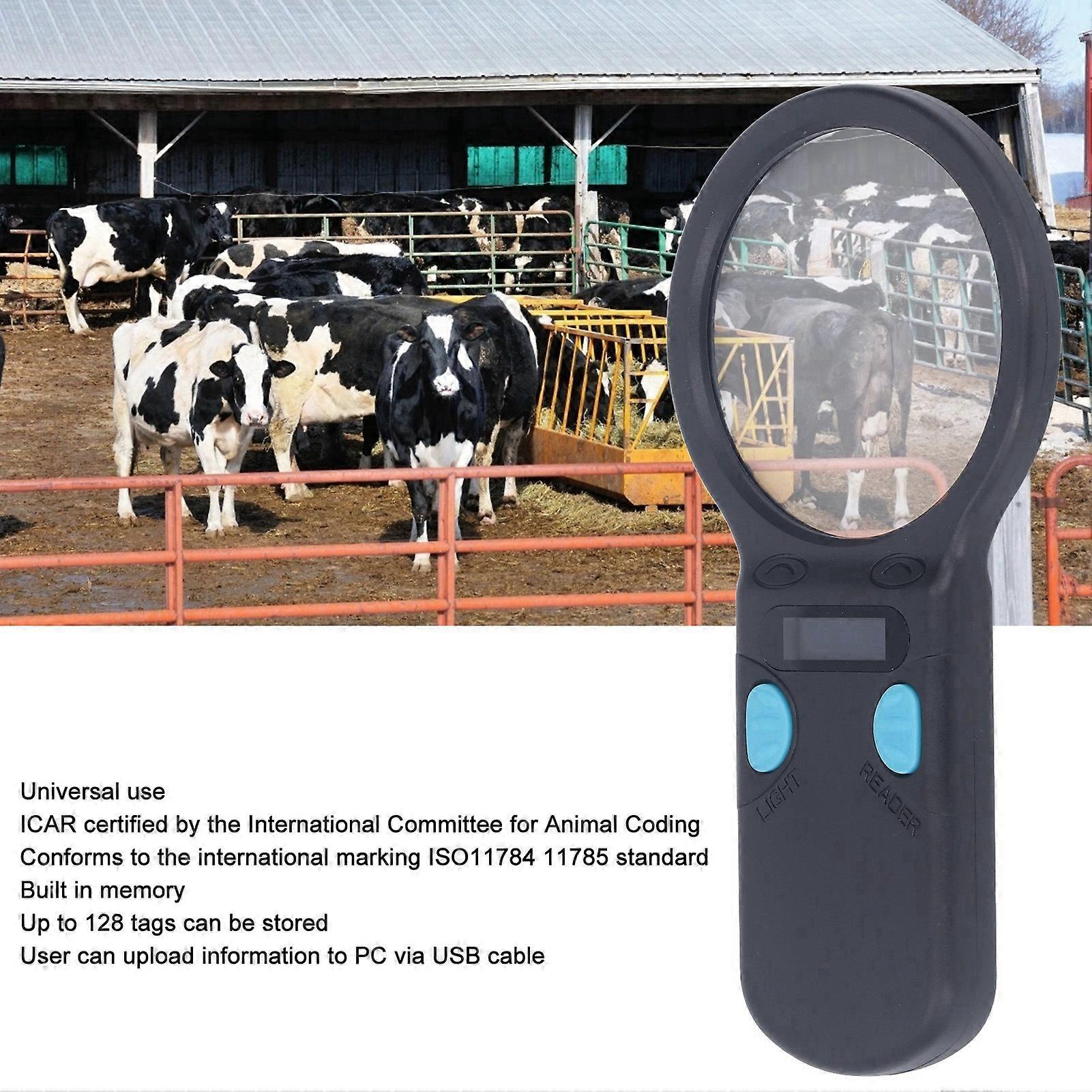 Pet Microchip Scanner Set Stable Animal Microchip Tag Reader Scanner ...