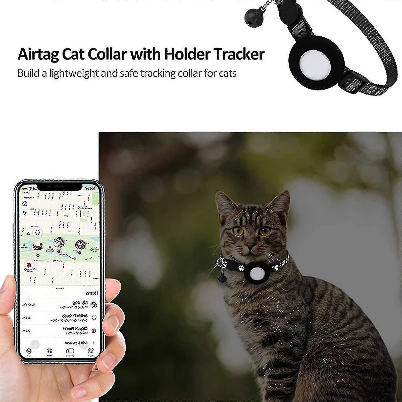 Tag Cat Collar Breakaway With Gps H, Safety Le And For Cat Kitten ...