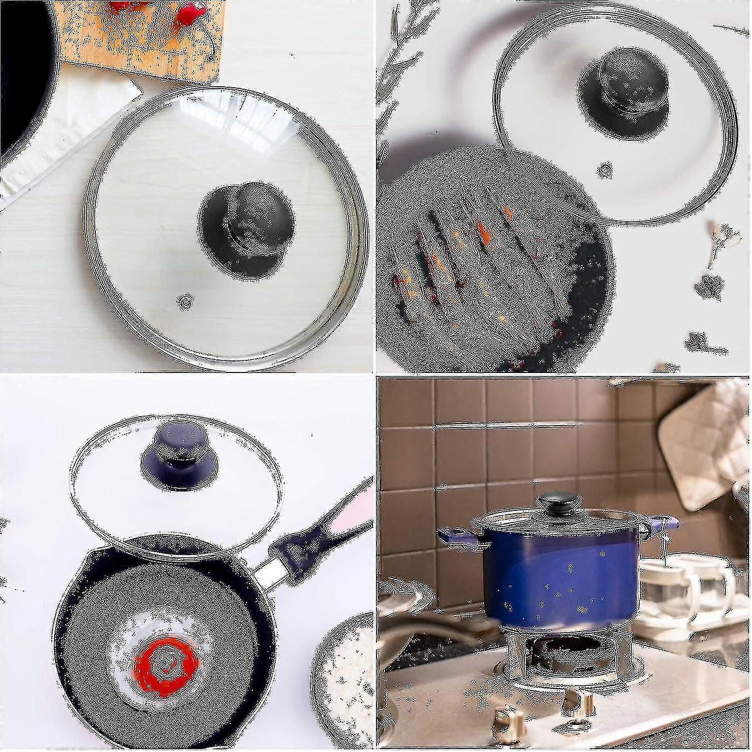 4 Pcs Pot Lid Knob, Universal Replacement Pan Lid Cover Knobs, Kitchen ...