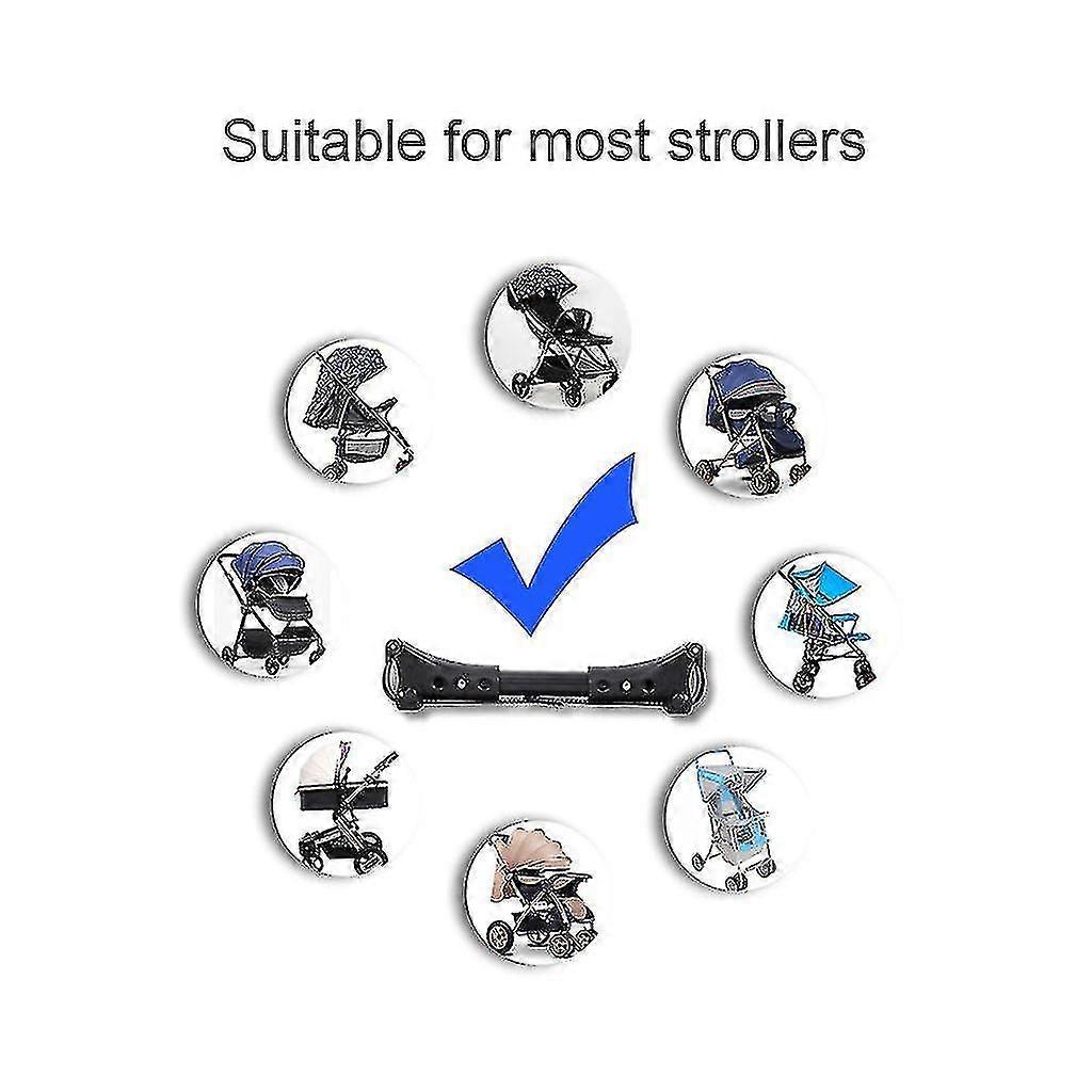 3pcs Twin Baby Stroller Connector Universal Joints Infant Cart Strap ...