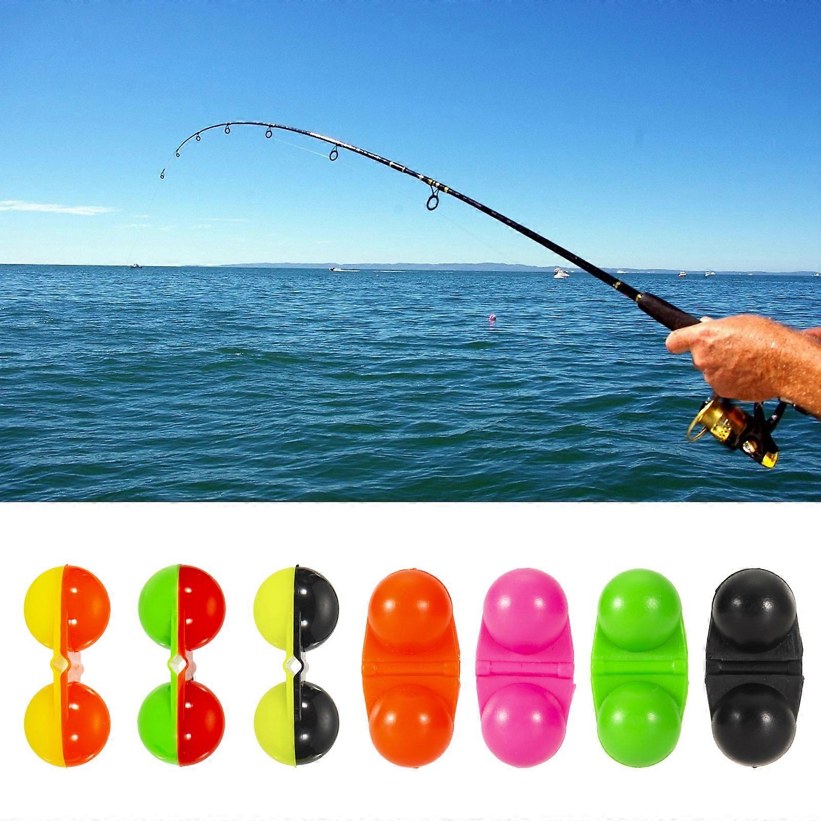 10Pcs Double Turn Rattle Fish Bite Alarm Vibrate Bead Rattles Fish ...