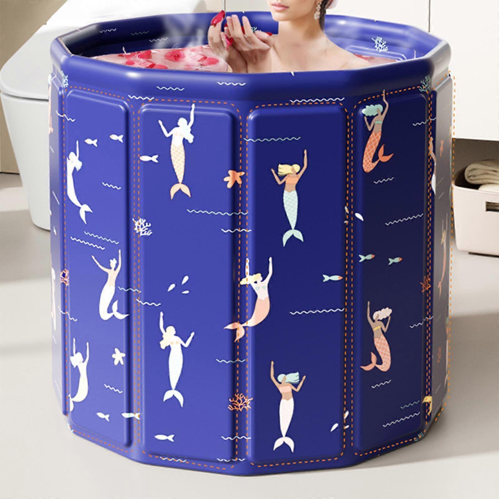 Bærbart Foldbart Badekar Badekar Tykt Foldbart SPA Badekar Til Udendørs ...